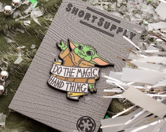 Grogu Enamel Pin - Etsy