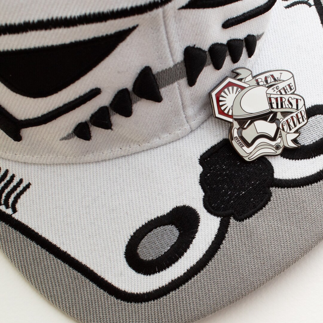 The Loyal Trooper - First Order Stormtrooper Helmet - 1.5'' Soft Enamel ...