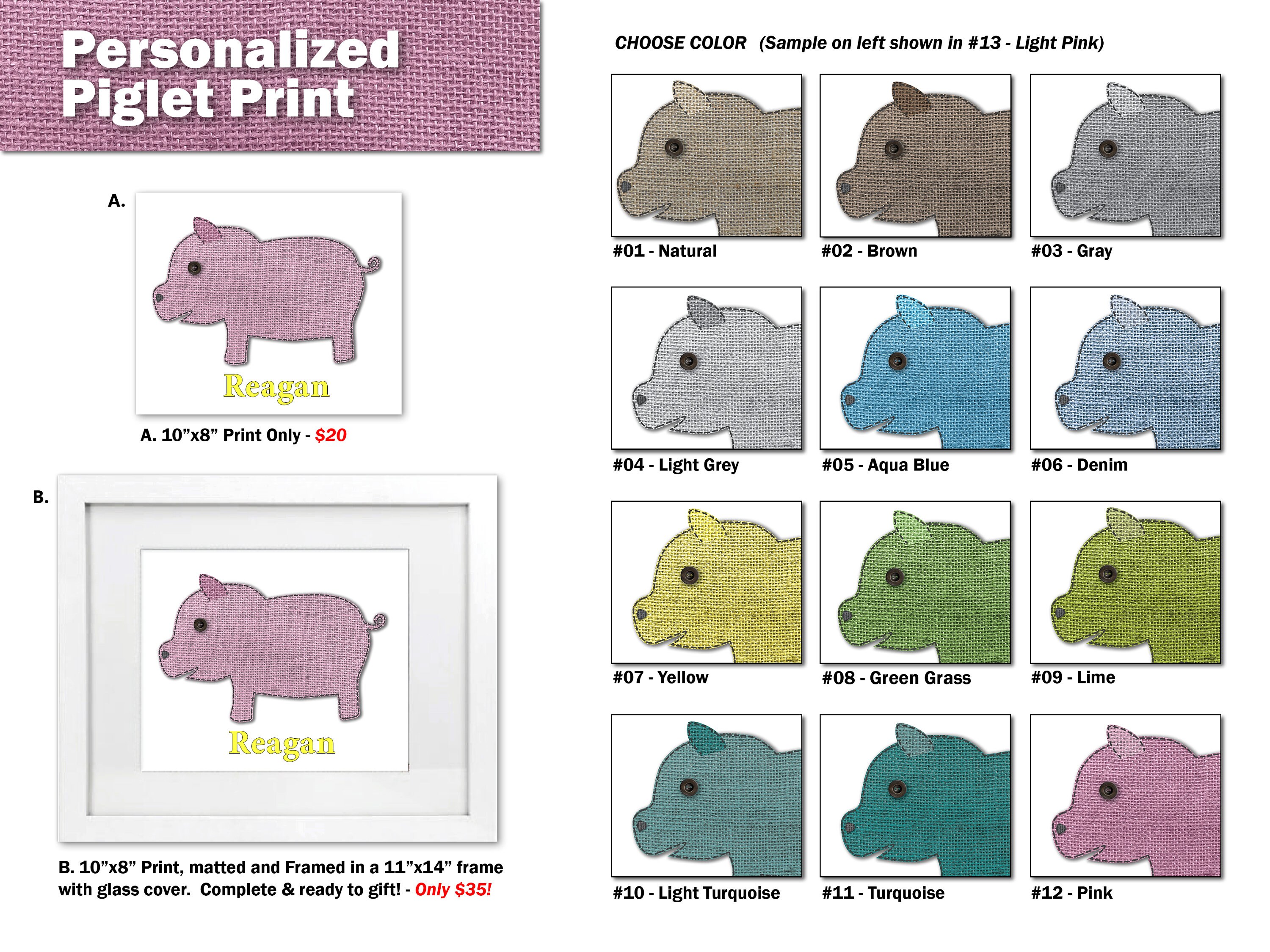 Adorable Personalized Prints for Kid's Room - Etsy