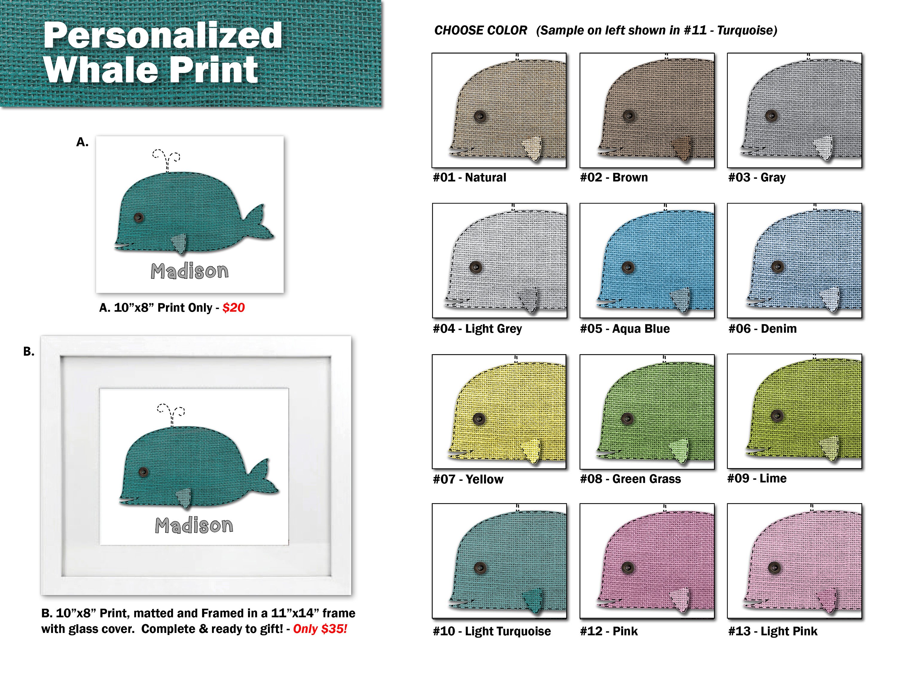 Adorable Personalized Prints for Kid's Room - Etsy