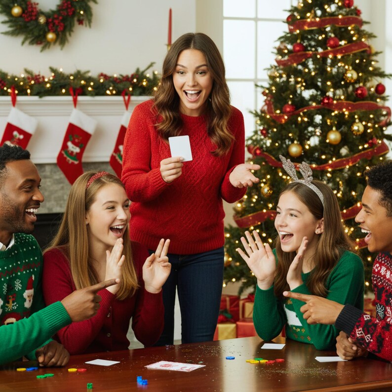 Christmas Guessing Game Printable for Adults and Teens - Holiday Party ...