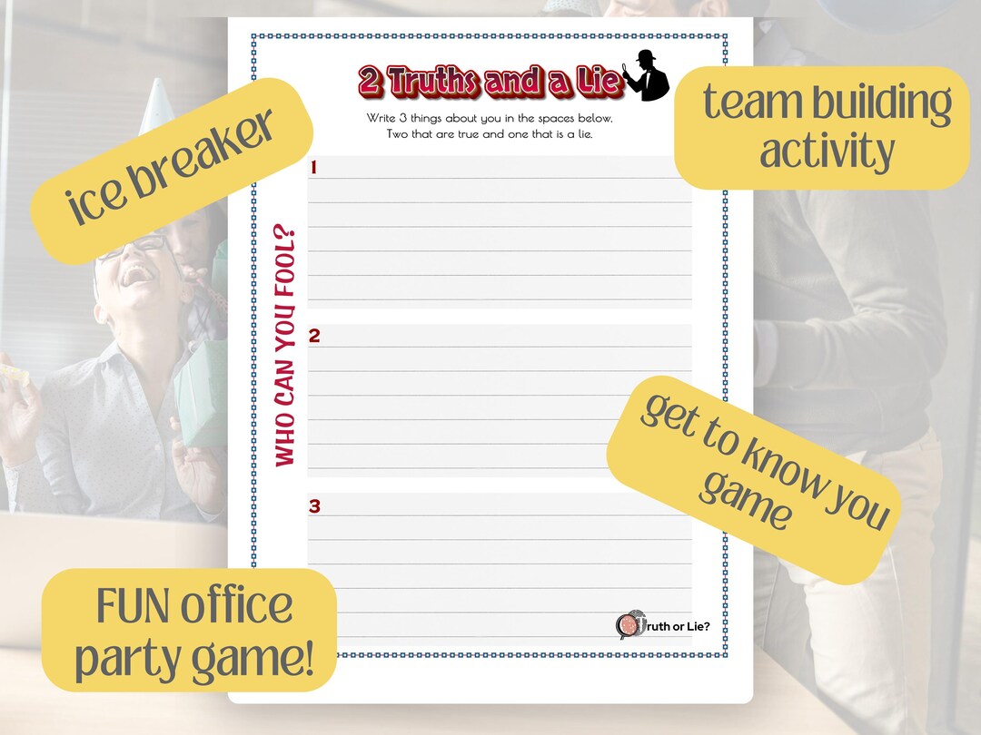 Team Building Games for Work Employee Favorites Office Games Printable ...