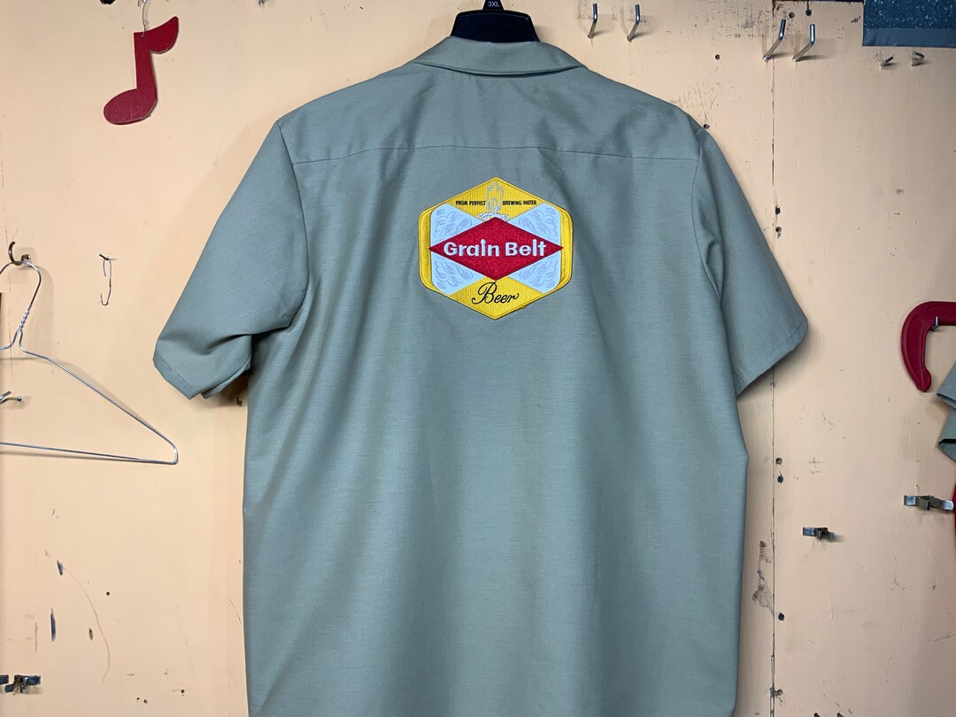 Grain Belt Beer Work Shirt Red Kap Xxl. - Etsy