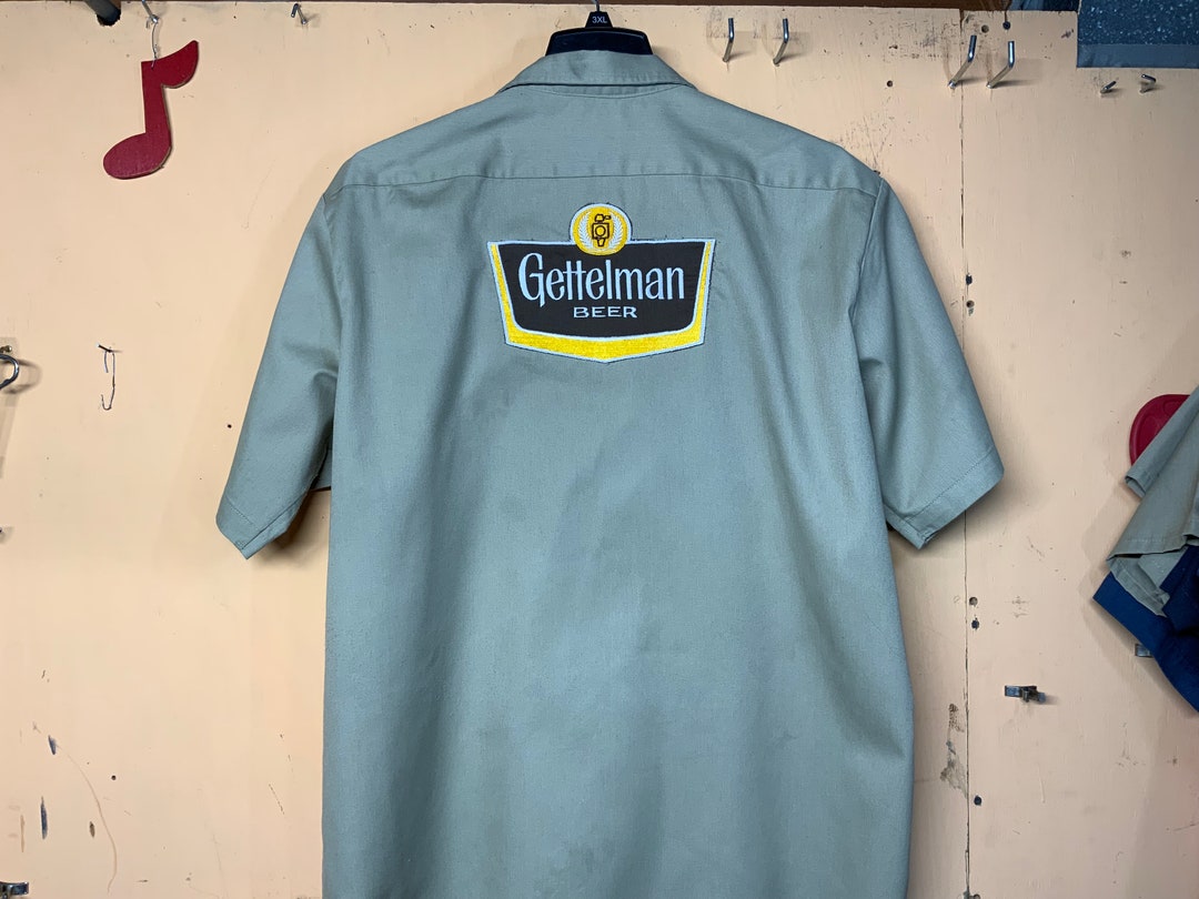 Gettelman Beer Work Shirt Dickies Xl. - Etsy