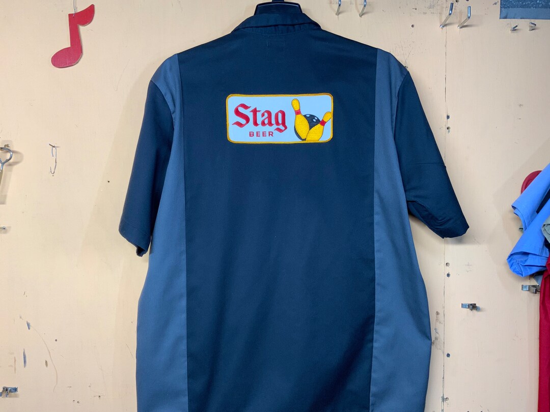 Stag Beer Bowling Shirt Dickies Xxl. - Etsy