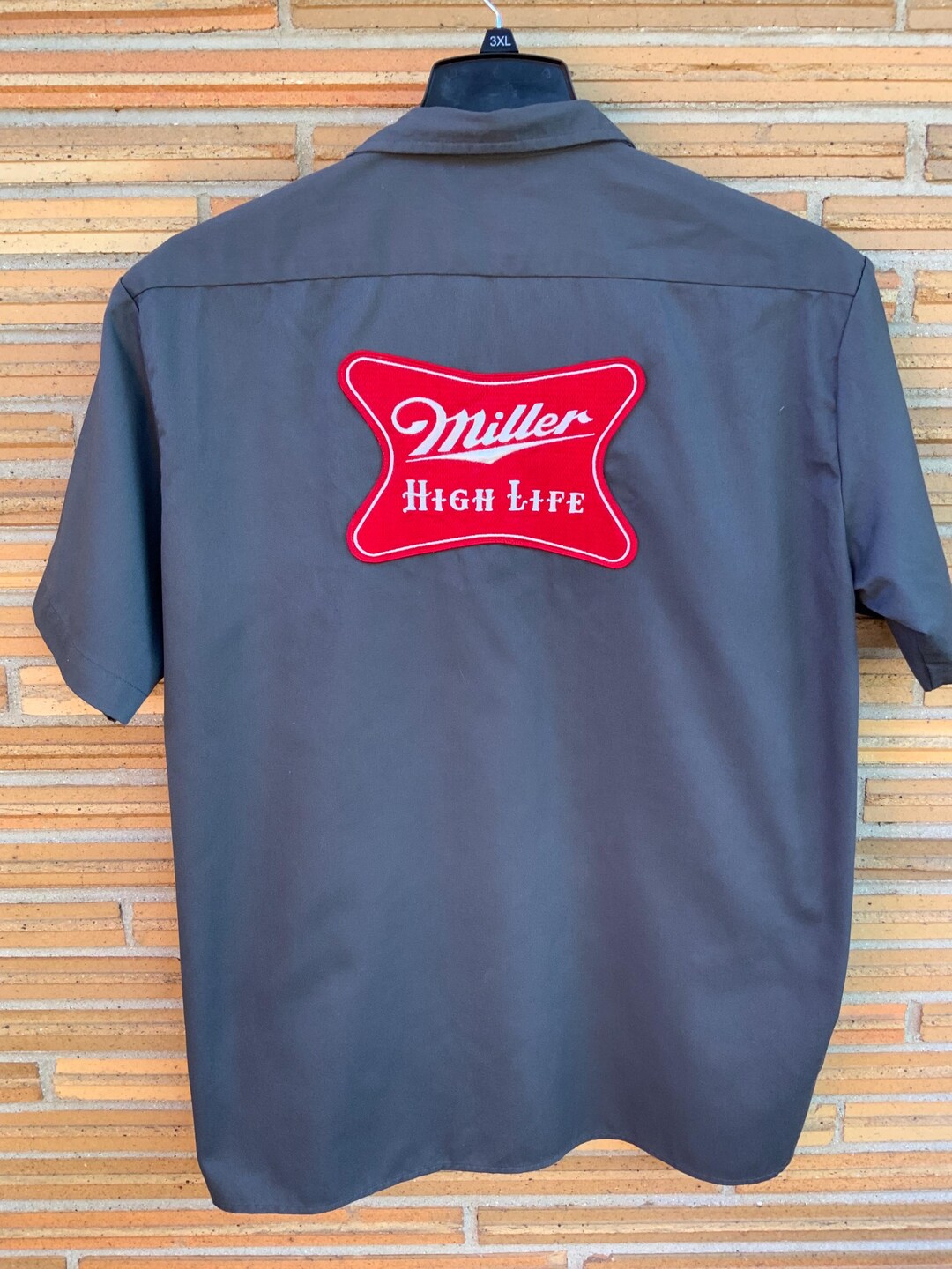 Miller High Life Beer Work Shirt Dickies Large. - Etsy
