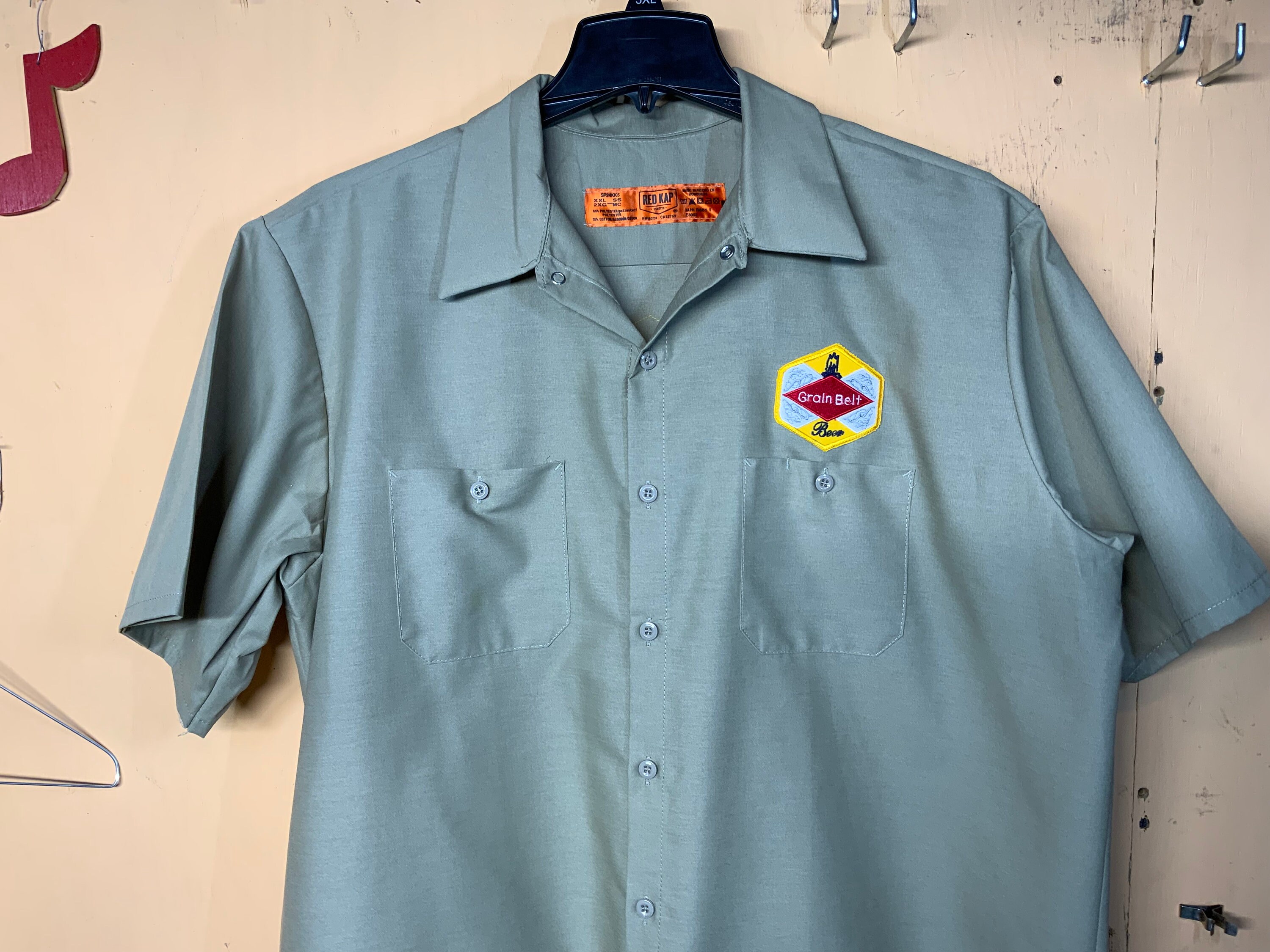 Grain Belt Beer Work Shirt Red Kap Xxl. - Etsy