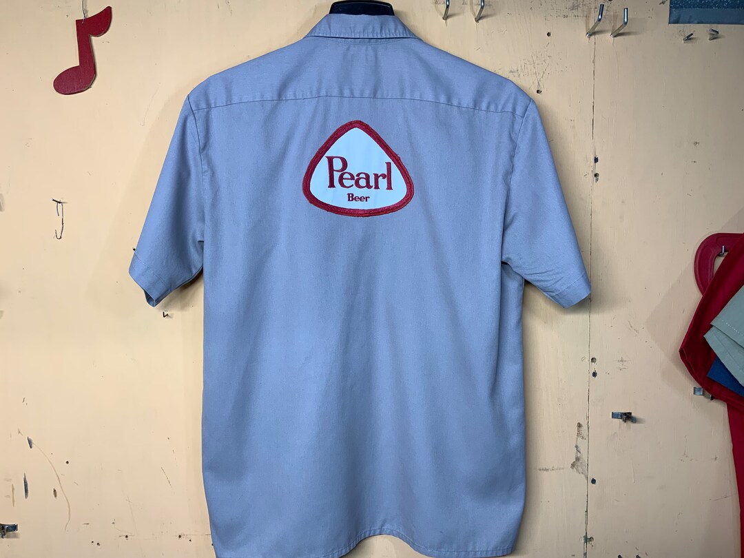 Pearl Beer Work Shirt Dickies Large. - Etsy