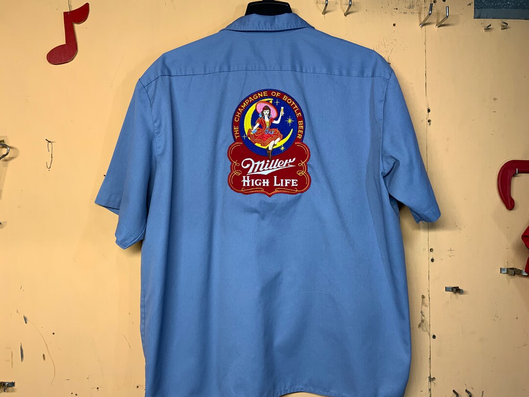 Miller High Life Beer Work Shirt Dickies Xxl. - Etsy