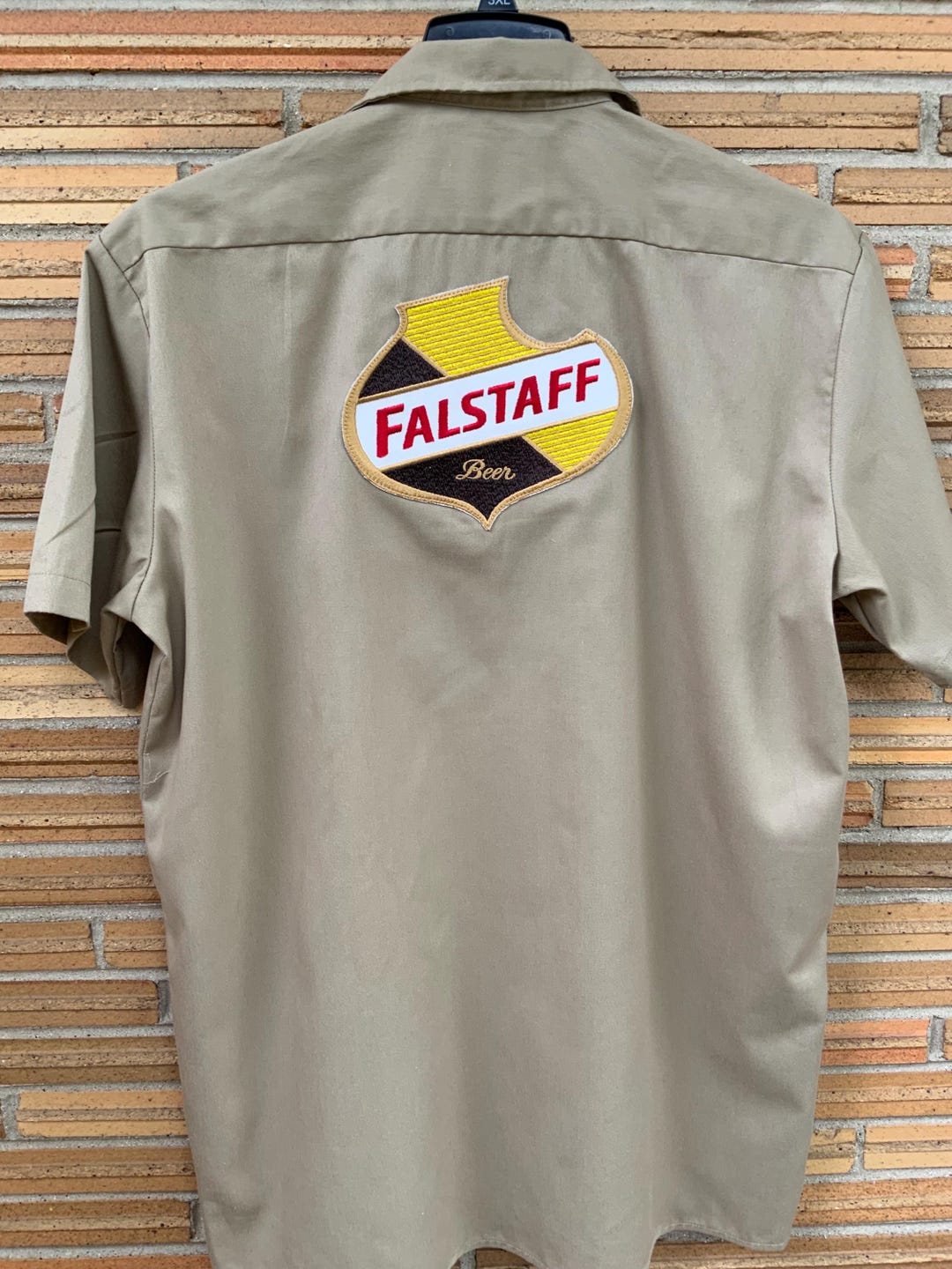 Falstaff Beer Work Shirt Dickies Large. - Etsy
