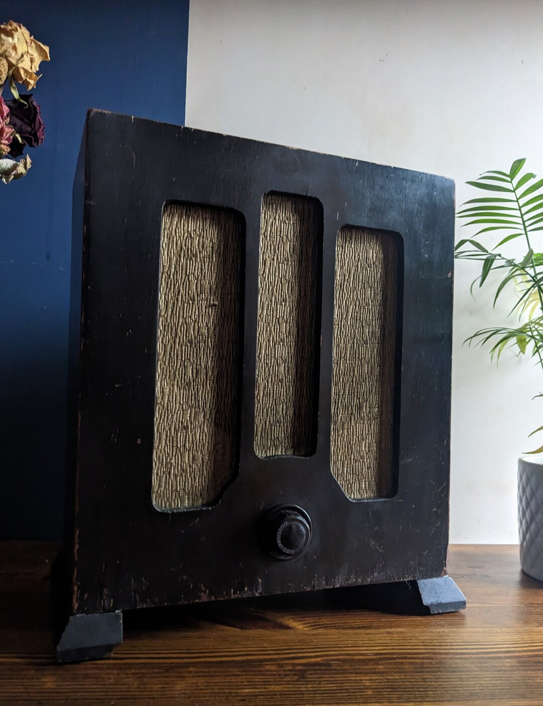 Early 1930s British Rediffusion Radio Speaker not Working for Decor ...