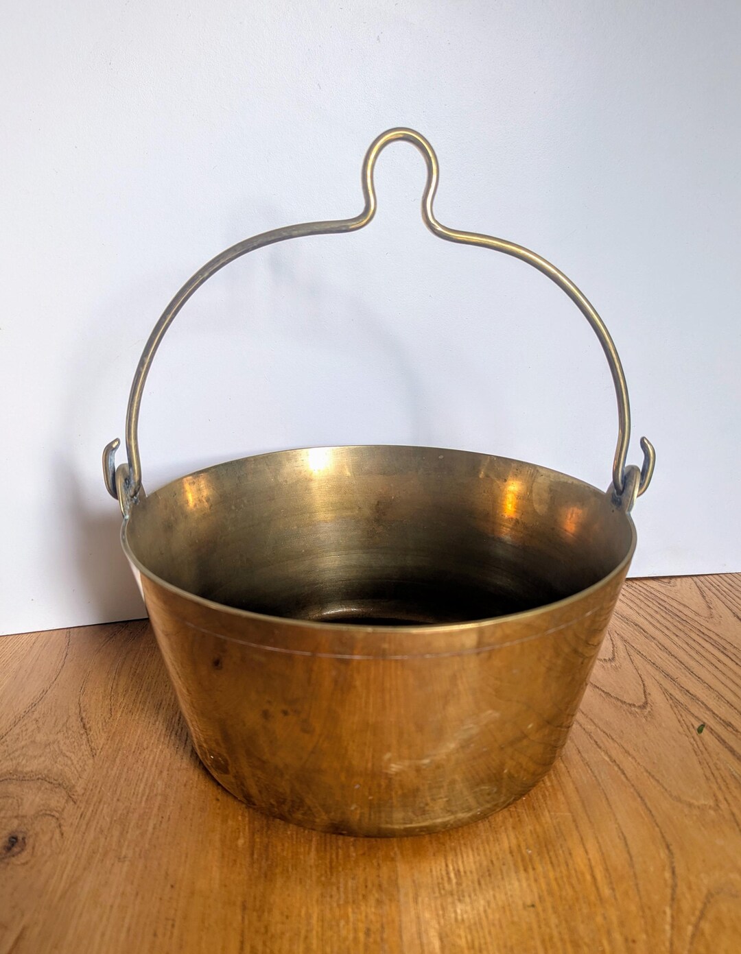 Antique Brass Hanging Cooking Pot - Etsy