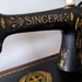 Beautiful 1917 Antique Singer Sewing Machine Model 66K With Lotus ...
