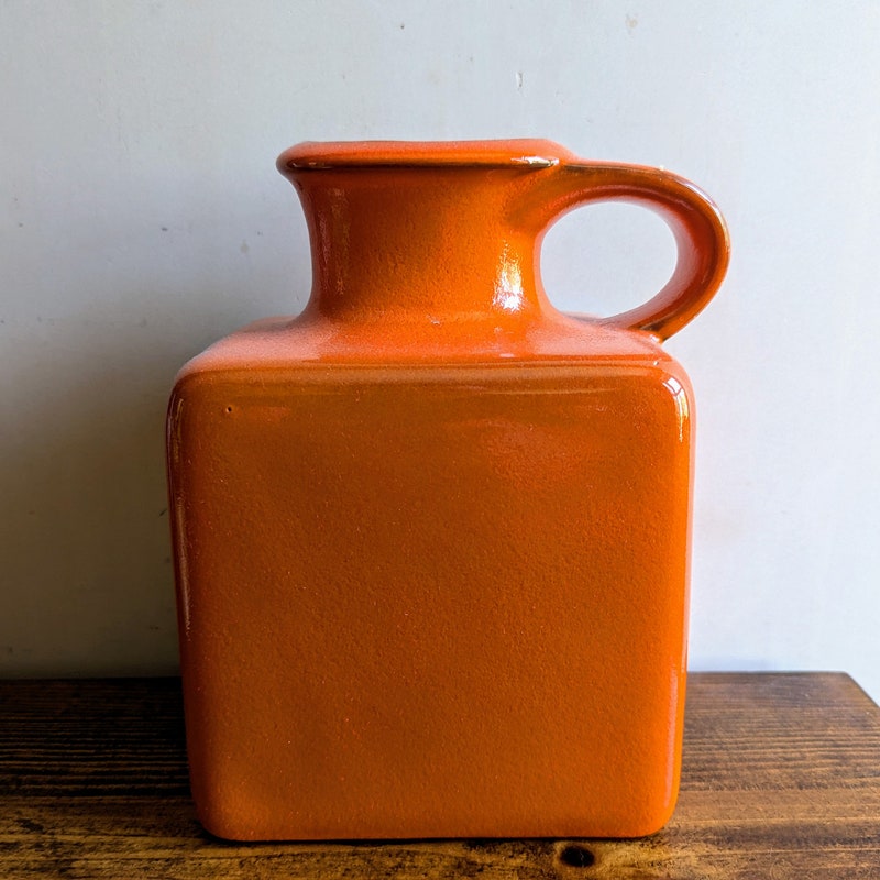 Orange Vases - Etsy