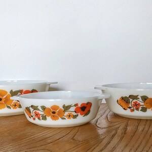 1970s Pyrex Floral 3 Tureen Set in the 'ingrid' Pattern - Etsy