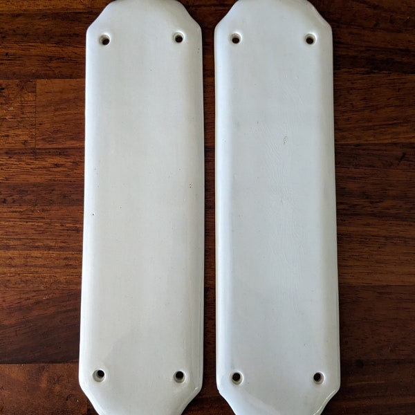 Ceramic Door Push Plates - Etsy
