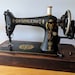 Beautiful 1917 Antique Singer Sewing Machine Model 66K With Lotus ...