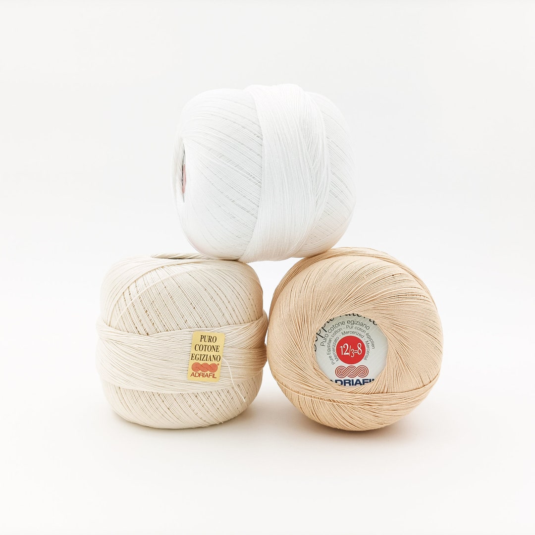 Adriafil Doppio Ritorto Egyptian Cotton Yarn: the Finest Italian Thread ...