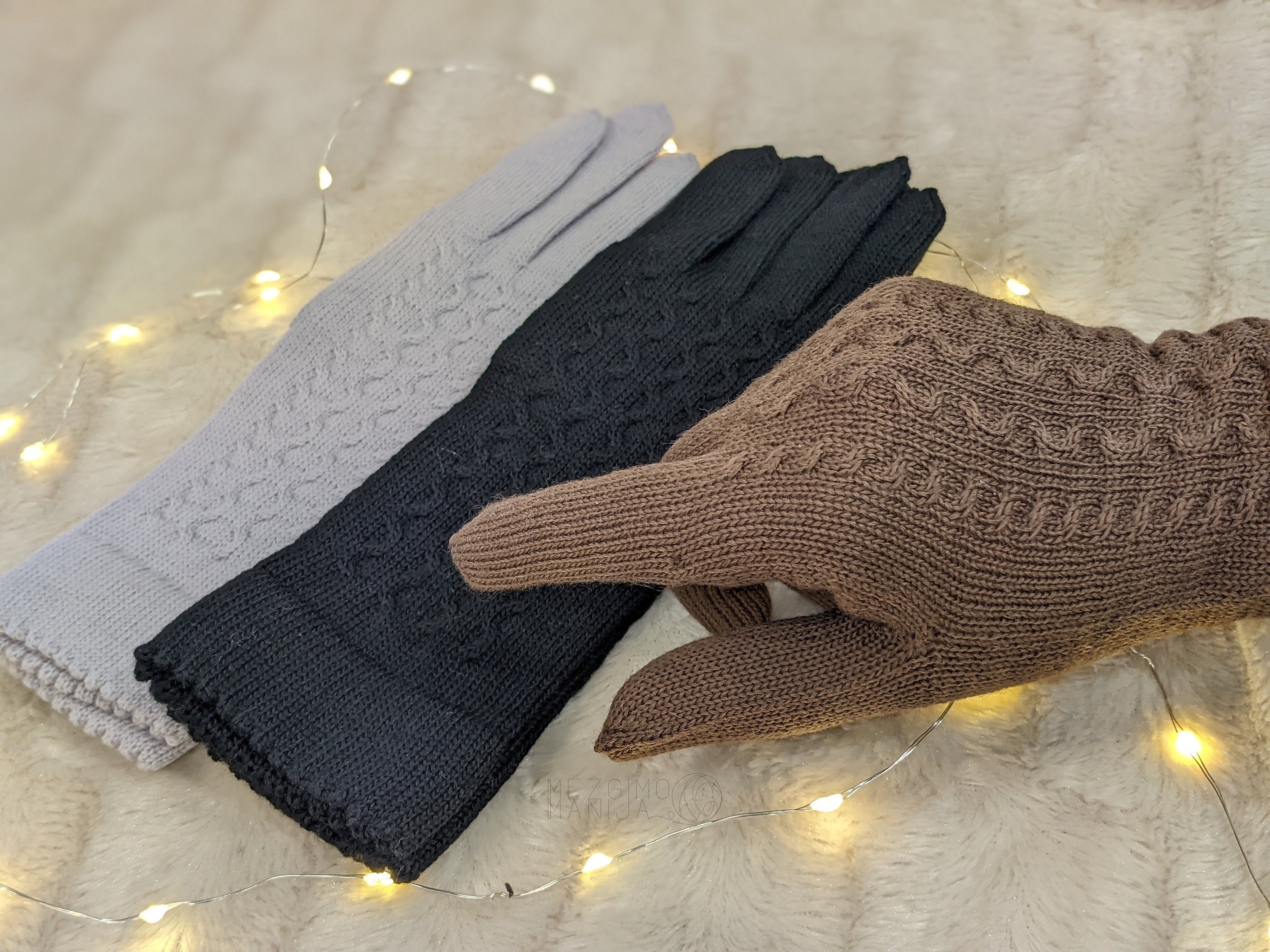 Thin yet Insulating Merino Wool Gloves Perfect for Cold Weather Comfort Etsy Ireland
