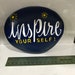 Painted Rock - Inspire Yourself - Etsy