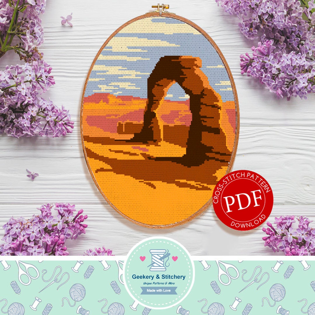 Arches | Digital Download | Cross Stitch Pattern | - Etsy