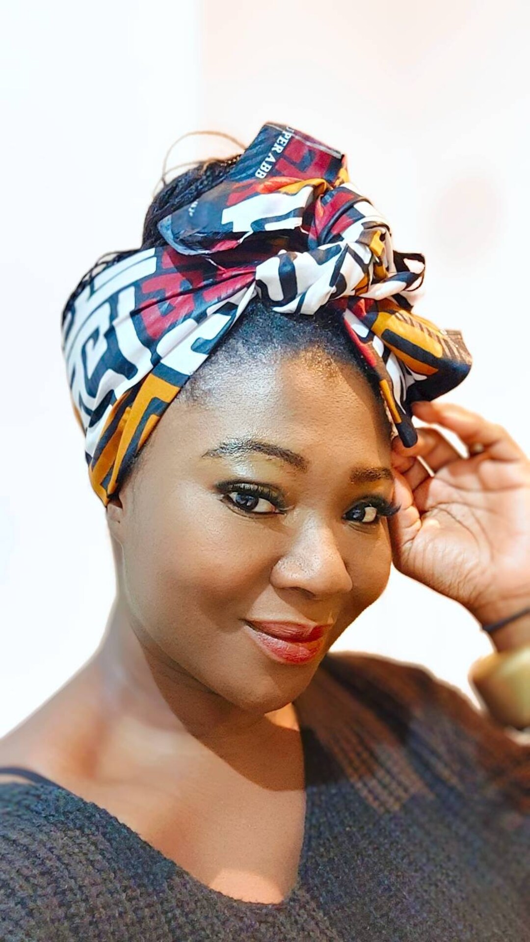 Wired Wrap Headband And Turban Boho Head Scarf Dolly Bow Etsy