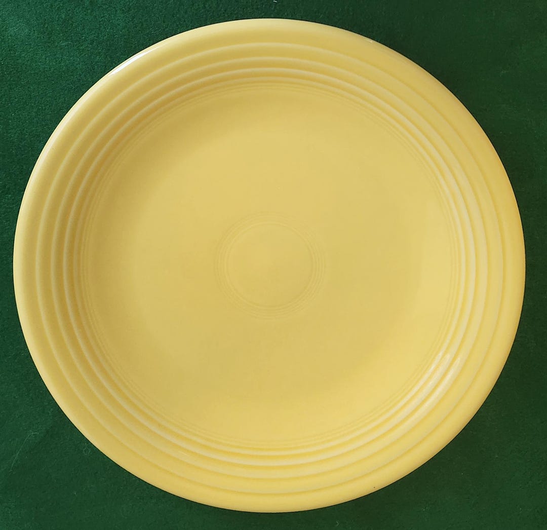 Fiestaware Sunflower Yellow Chop Plate: 11.75" Round Serving Platter - Etsy