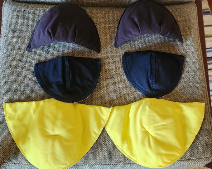 3 Pairs Vintage Should Pads From 1970s/80s Women's Clothing. Excellent ...