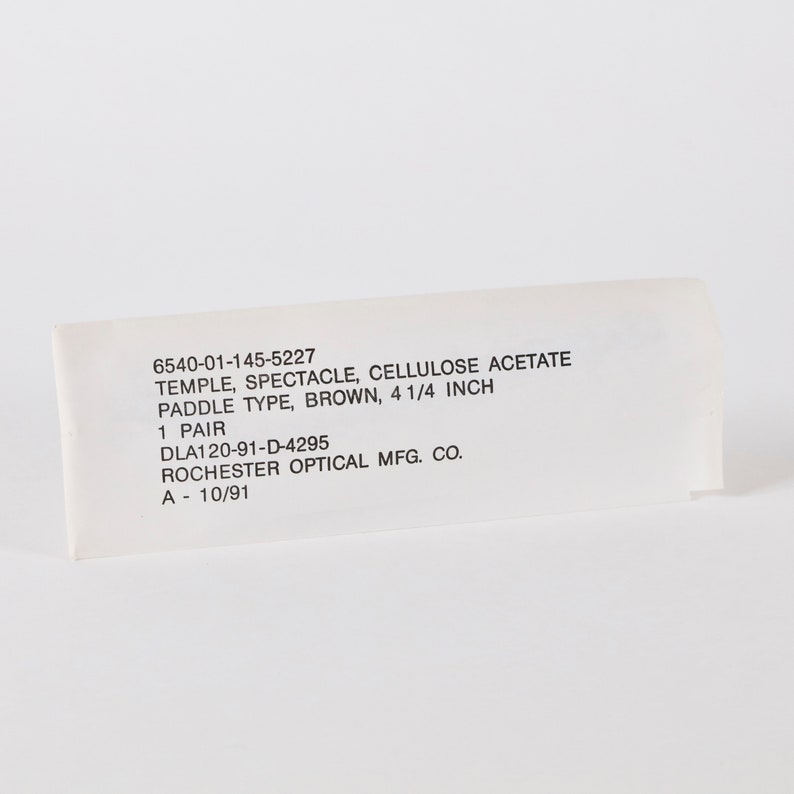 NEW Military Surplus BCG Birth Control Glasses Paddle Temples - Etsy