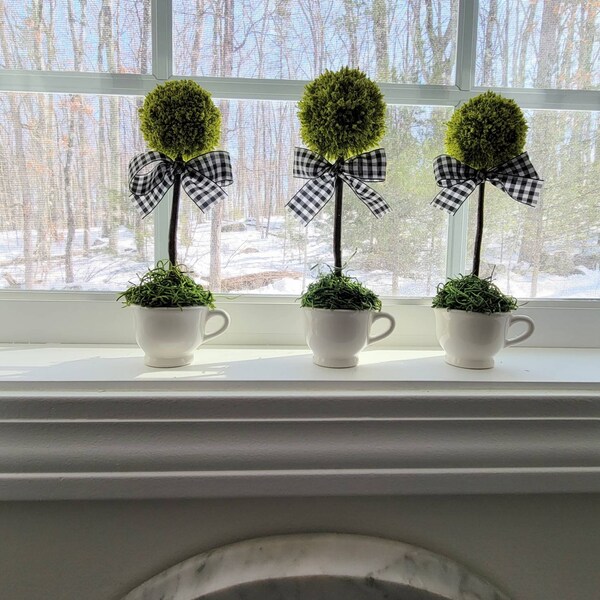 Mini Topiary - Etsy