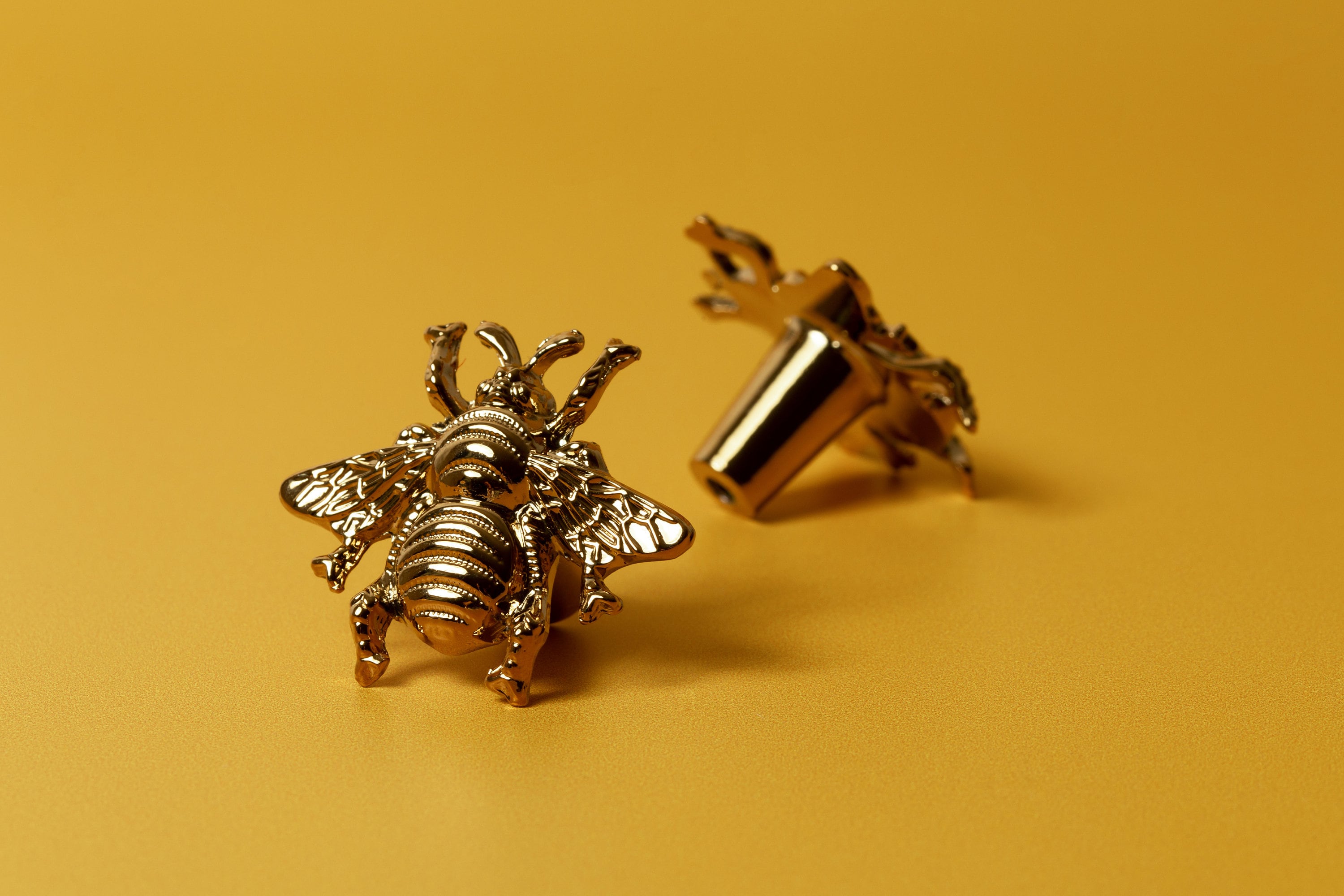 Solid Brass Bumble Bee Cabinet Handle Kitchen Cabinet - Etsy