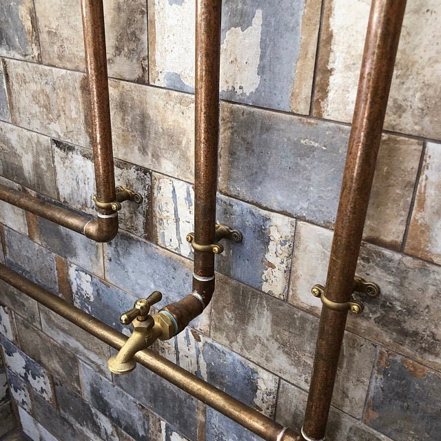 Solid Brass Pipe Mount Fixing Bracket Steam Punk - Etsy