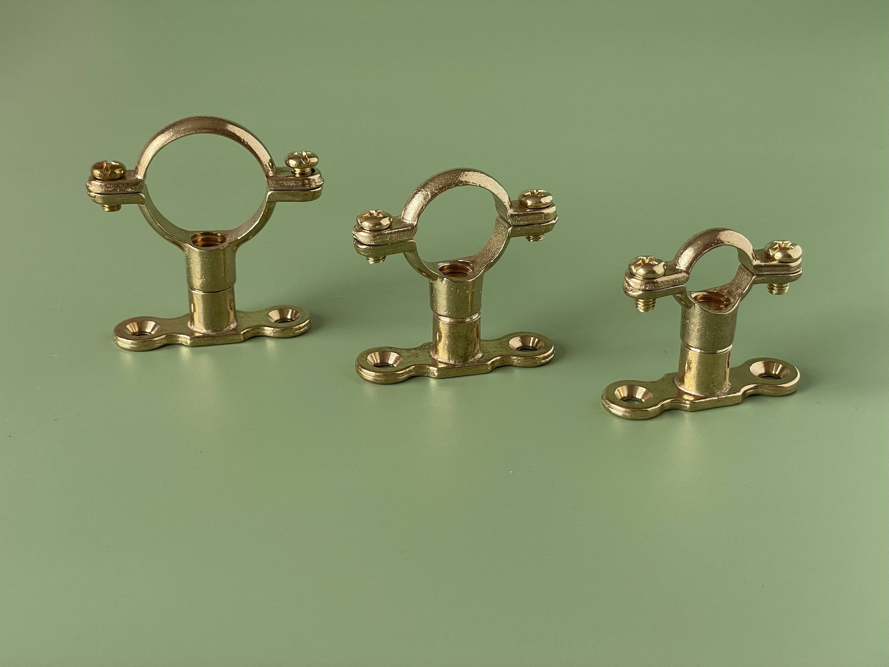 Solid Brass Pipe Mount Fixing Bracket Outdoor Shower - Etsy Australia