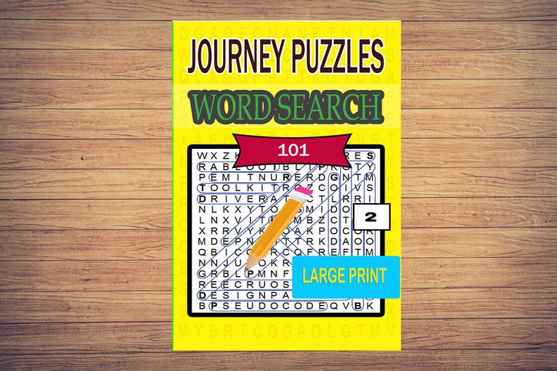 Journey Word Search Puzzle Printables - Etsy