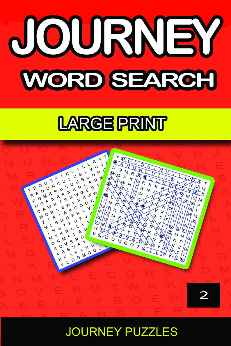 Journey Word Search Special Pack Volume 2 | Etsy