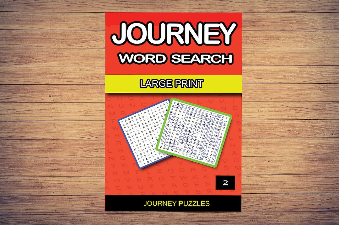Journey Word Search Special Pack Volume 2 - Etsy