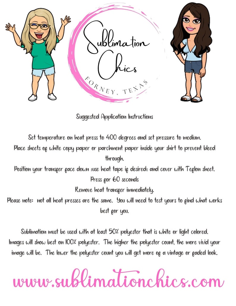 SUBLIMATION Ready to Press SUBLIMATION Sublimation Designs - Etsy