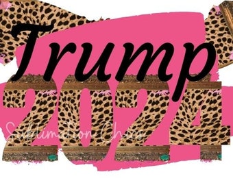 Trump Sublimation Design | Etsy