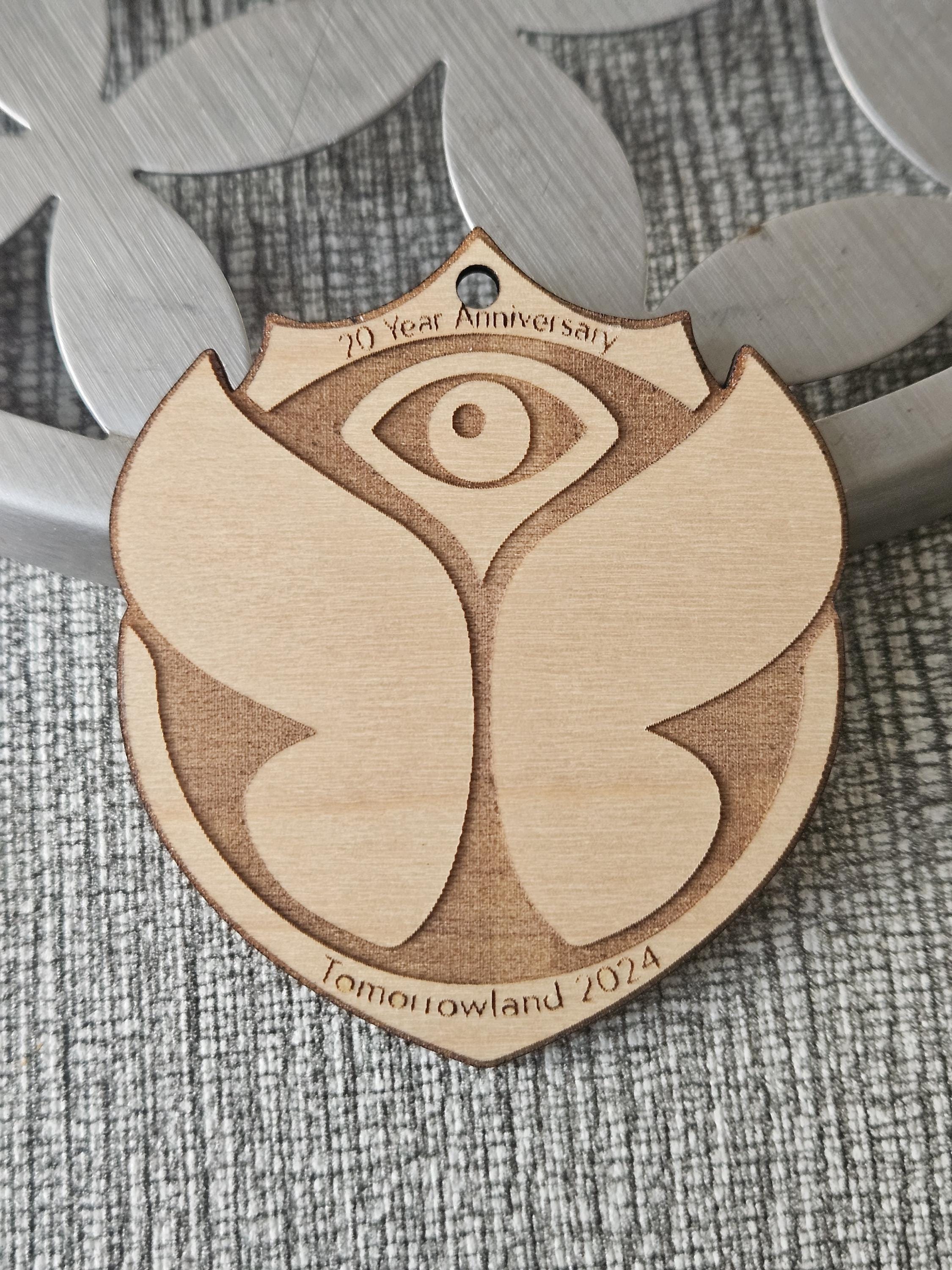 Laser Cut Tomorrowland Christmas Tree Ornament - Etsy