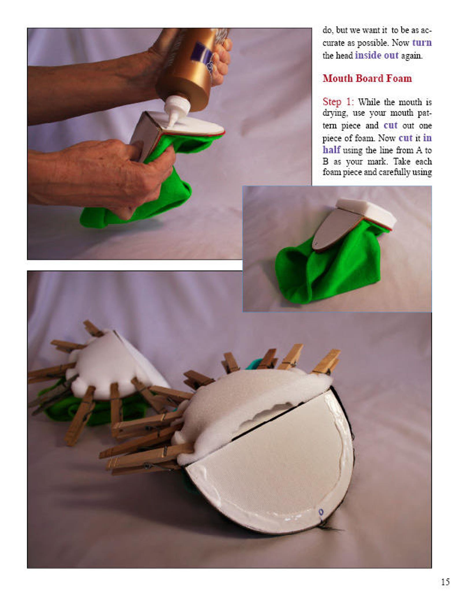 Professional Puppet Patterns - PDF Download - English - Measurements ...