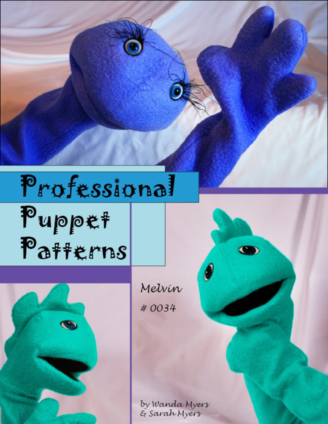 Dinosaur Puppet Pattern - PDF Download - English - Measurements ...