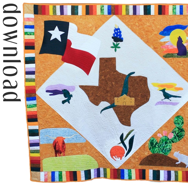 Texas Star Quilt Pattern - Etsy