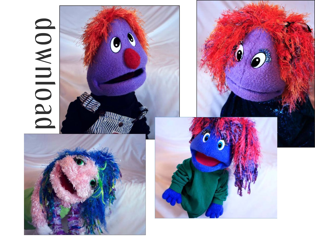 Professional Puppet Patterns - PDF Download - English - Measurements ...