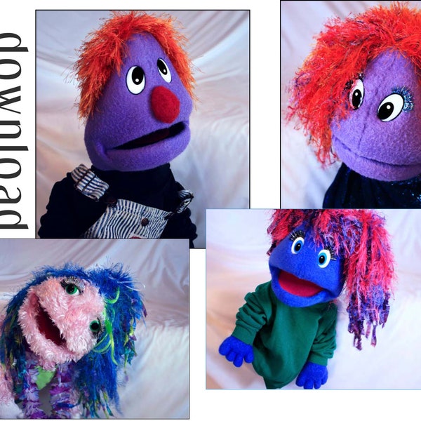 Puppet Pattern - Etsy