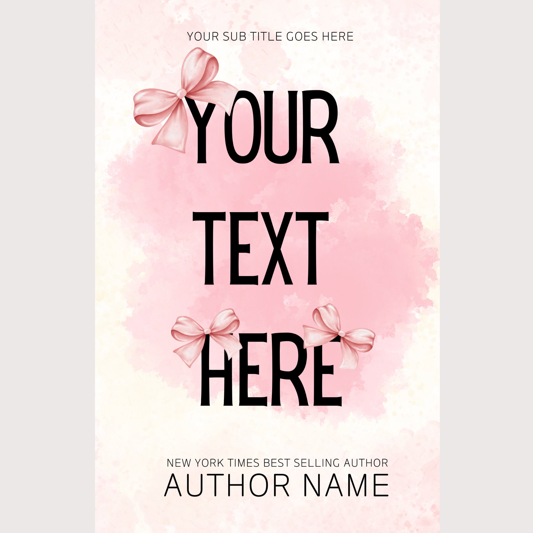 Customizable Book Cover Pre-made E-book Cover Design Designedbyirene - Etsy