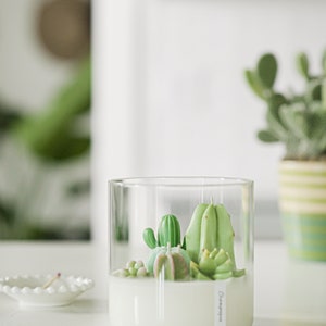 Large Terrarium Candle Decor Entryway Decor for Plant Lovers Gifts for ...