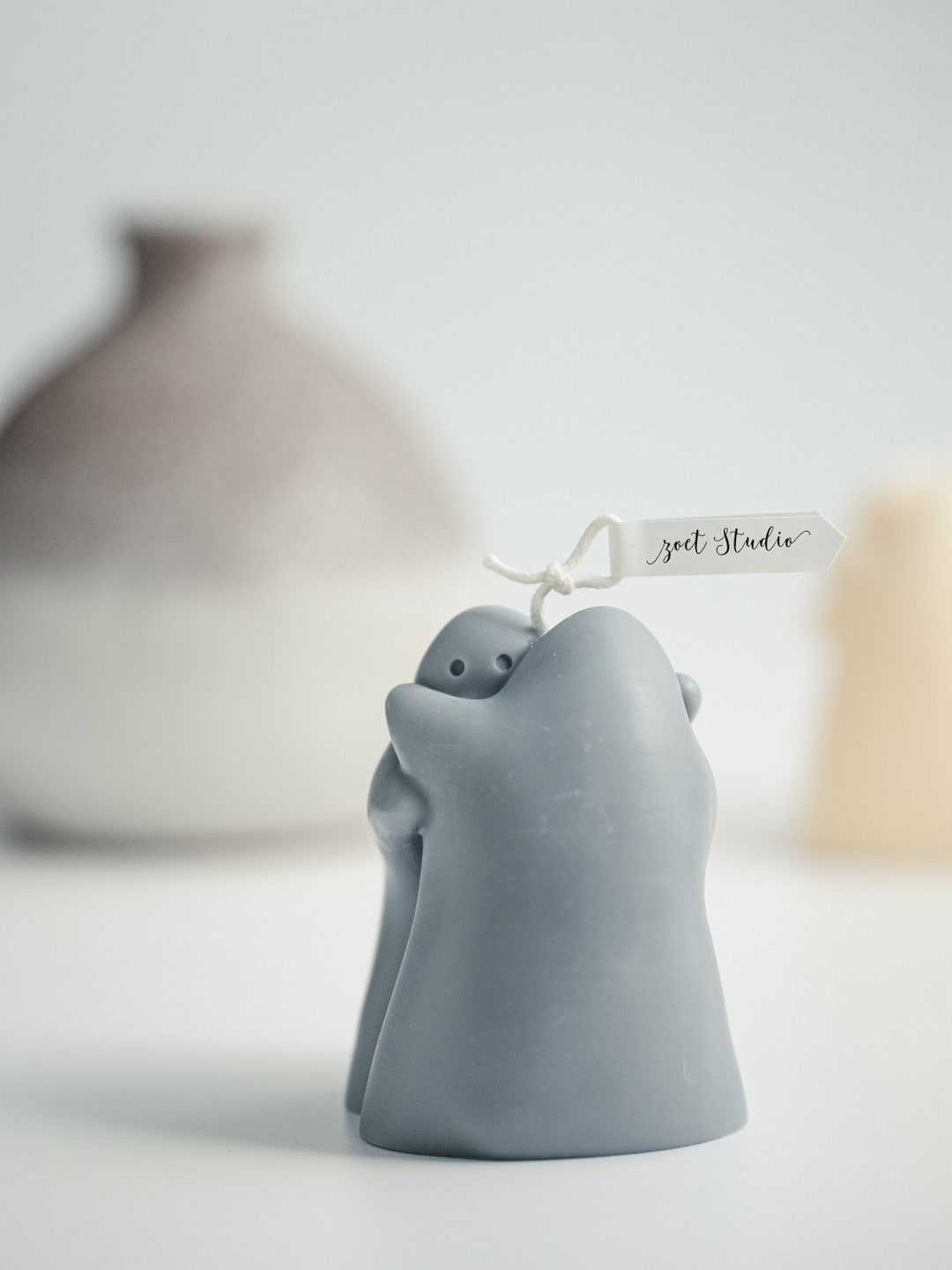 Huggie Candle, Ghost Candle, Cute Hugging Candle, Gift for Best Friend ...