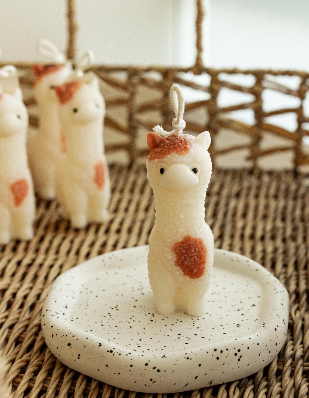 Alpaca Candle Llama Candle Animal Shaped Candles Baby Shower Gifts ...