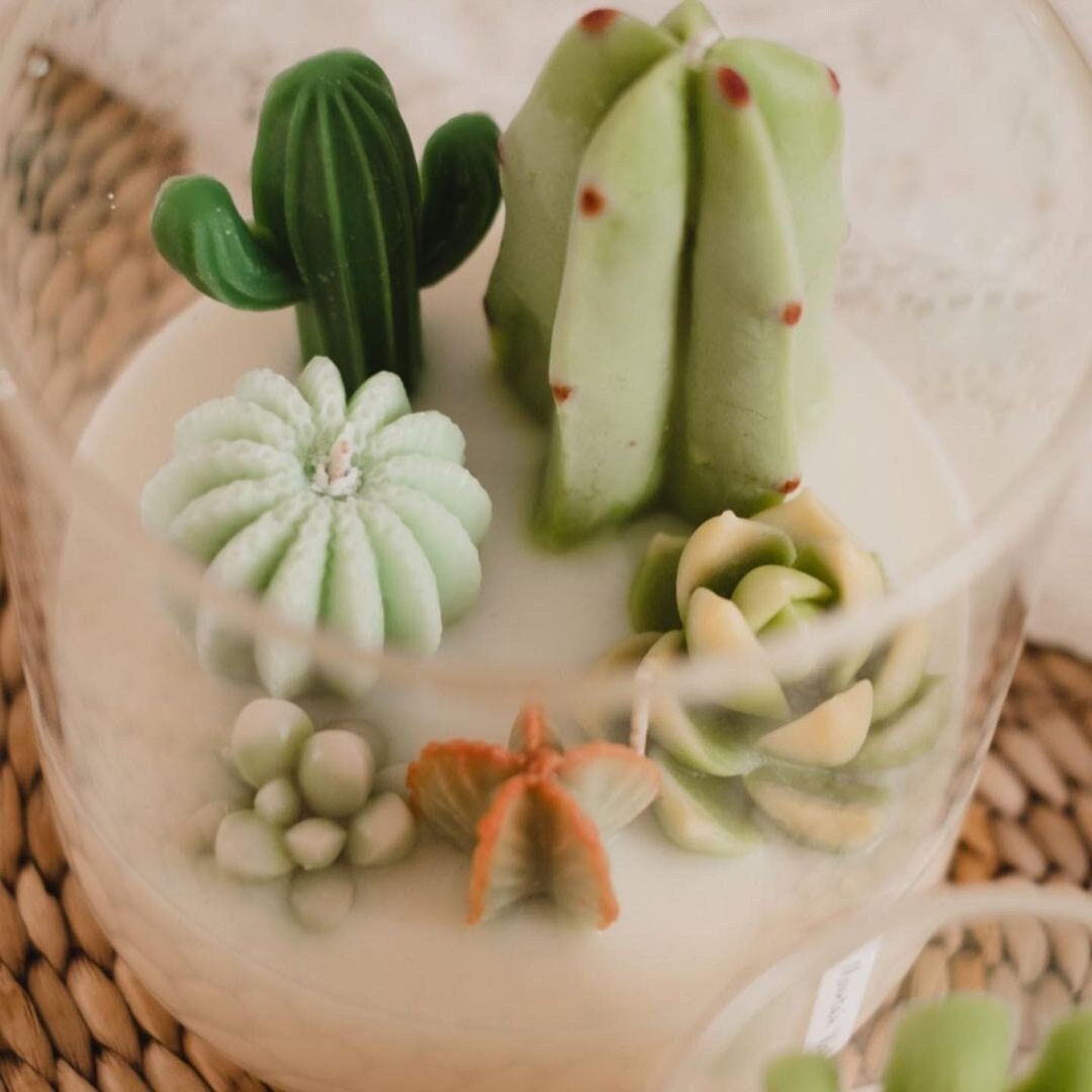 Large Terrarium Candle Decor Entryway Decor for Plant Lovers Gifts for ...