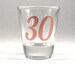 30th Birthday Wine Glass/30th Shot Glass/thirty Af/dirty - Etsy